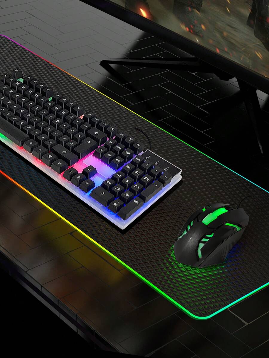 BK-20 Wired Mechanical Keyboard With Realistic Tactile Feel, Backlit ...