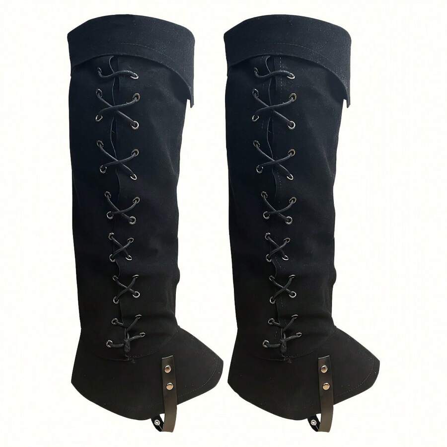 1 Pair Medieval Renaissance Steampunk Pirate Boot Covers | SHEIN USA