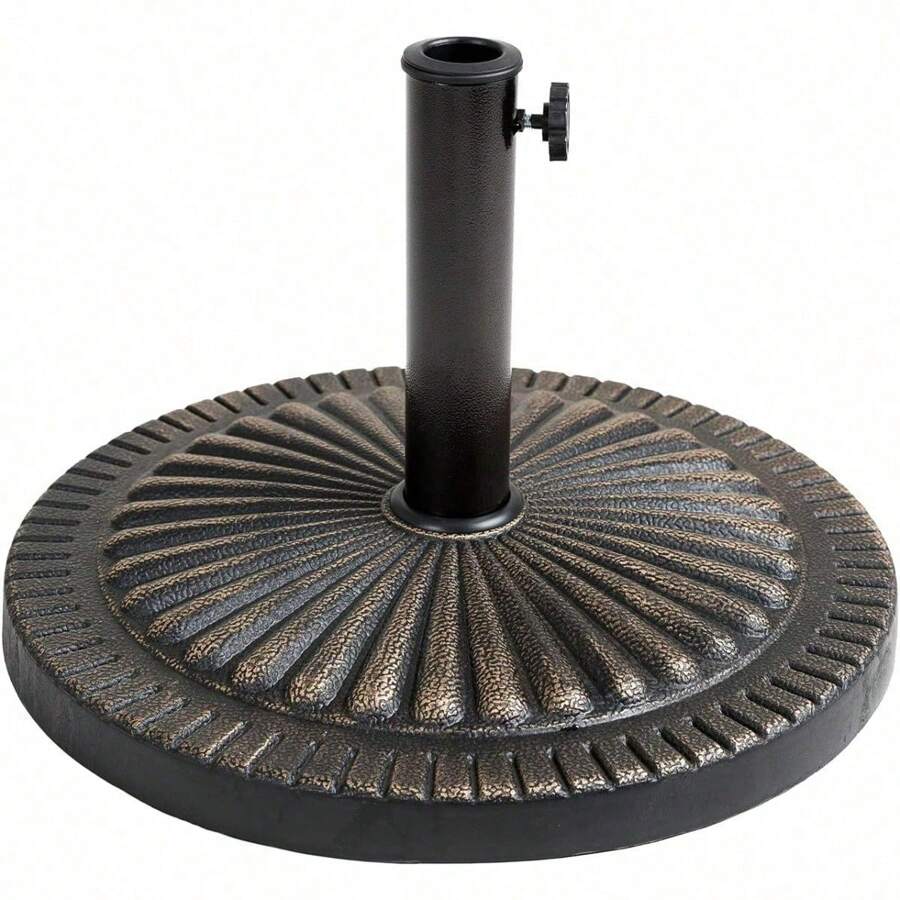 Heavy Duty 40 Lb Round Base Stand For Patio, Outdoor Market Table ...