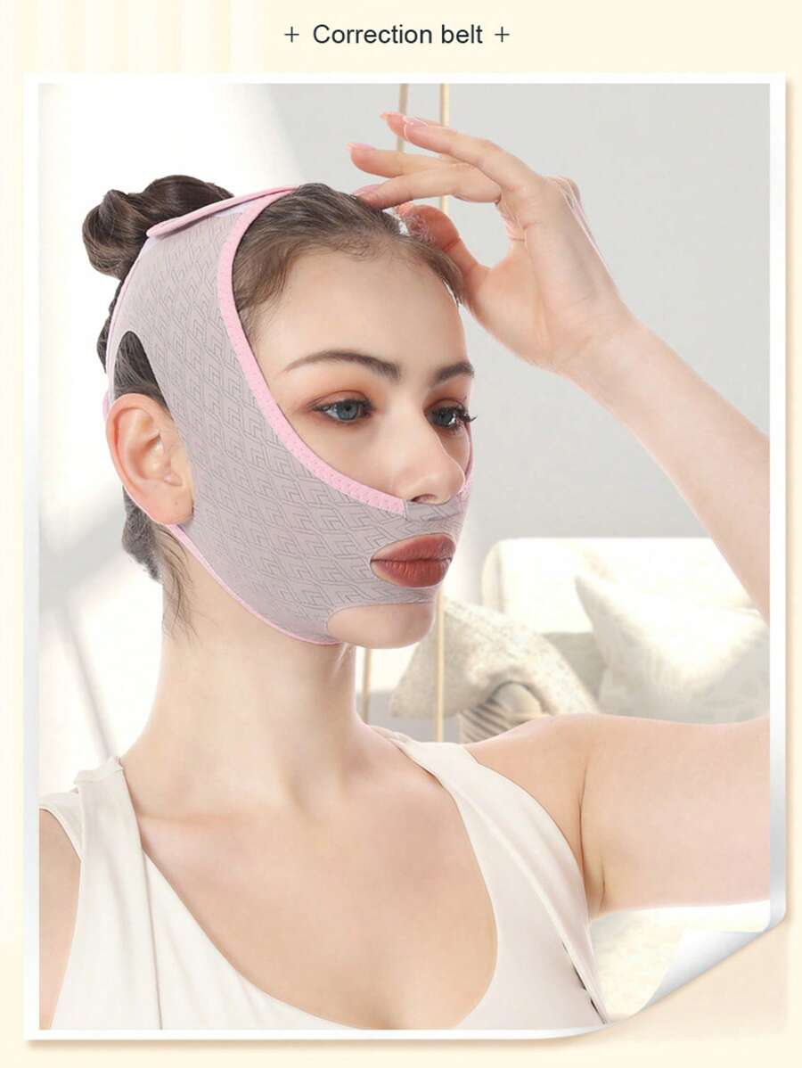 1 Seamless Lifting Face Band Chin Chin Lifting Cheek Bandage V-Shaped ...