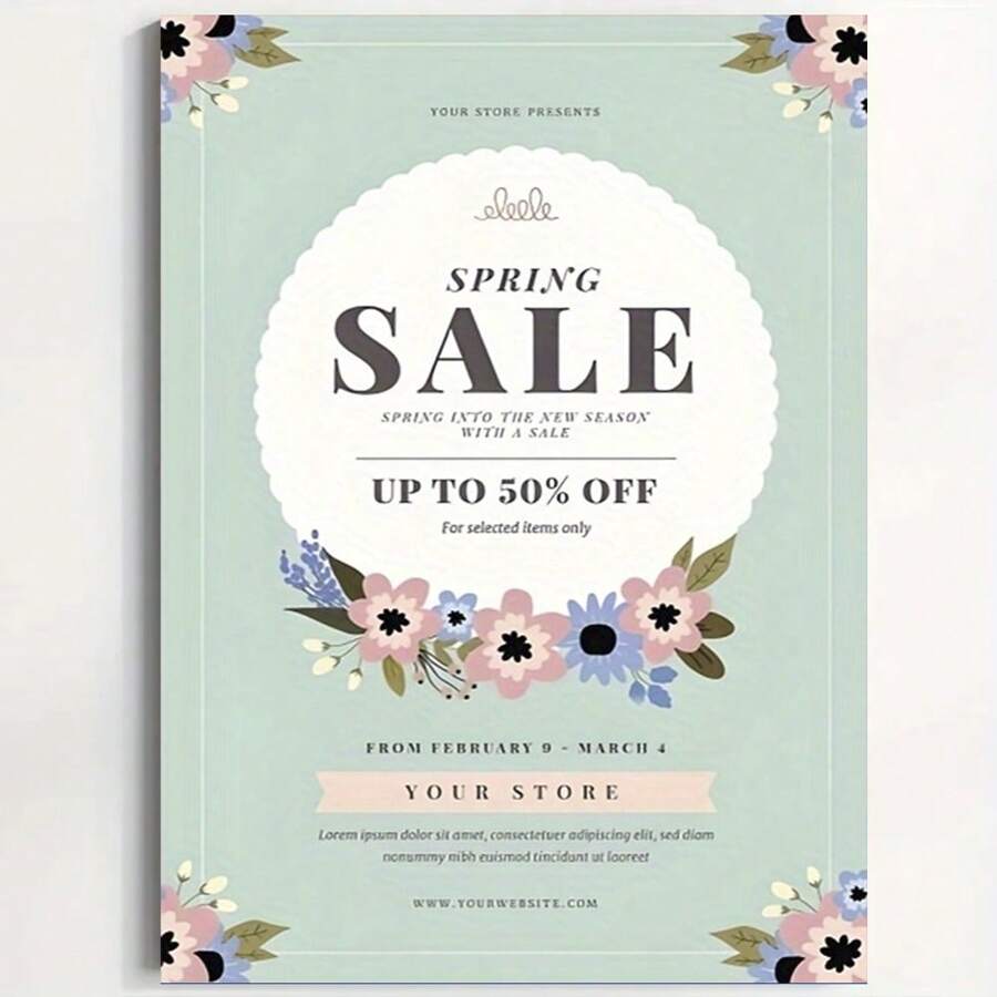 Framed 500/1000/2000 Custom Business Brochures, Menus, Posters And ...