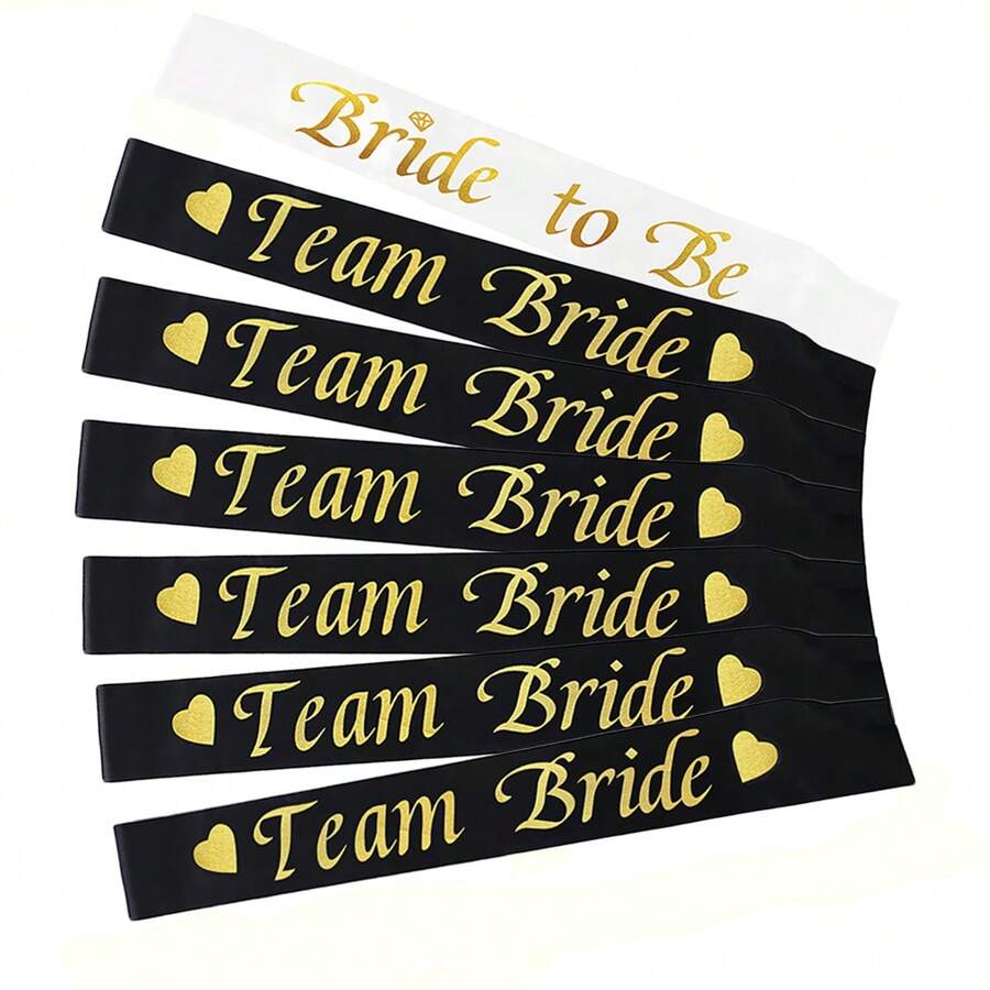 18pcs Hen Party Sashes Set Bride Tribe Team Sashes Bride To Be Sash Hen Do Sash Bridal Shower ...
