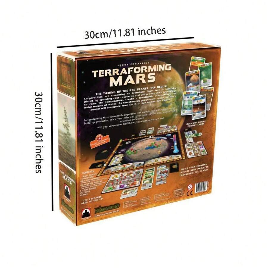 Terraforming Mars Card Game And Wavelength Card Game, Board & Card Game, Large Table Card Game ...