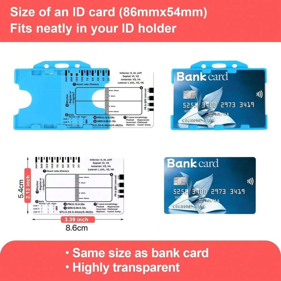 Régua de ECG, Régua de ECG de 7 Passos, Régua de ECG de 7 Passos para ...