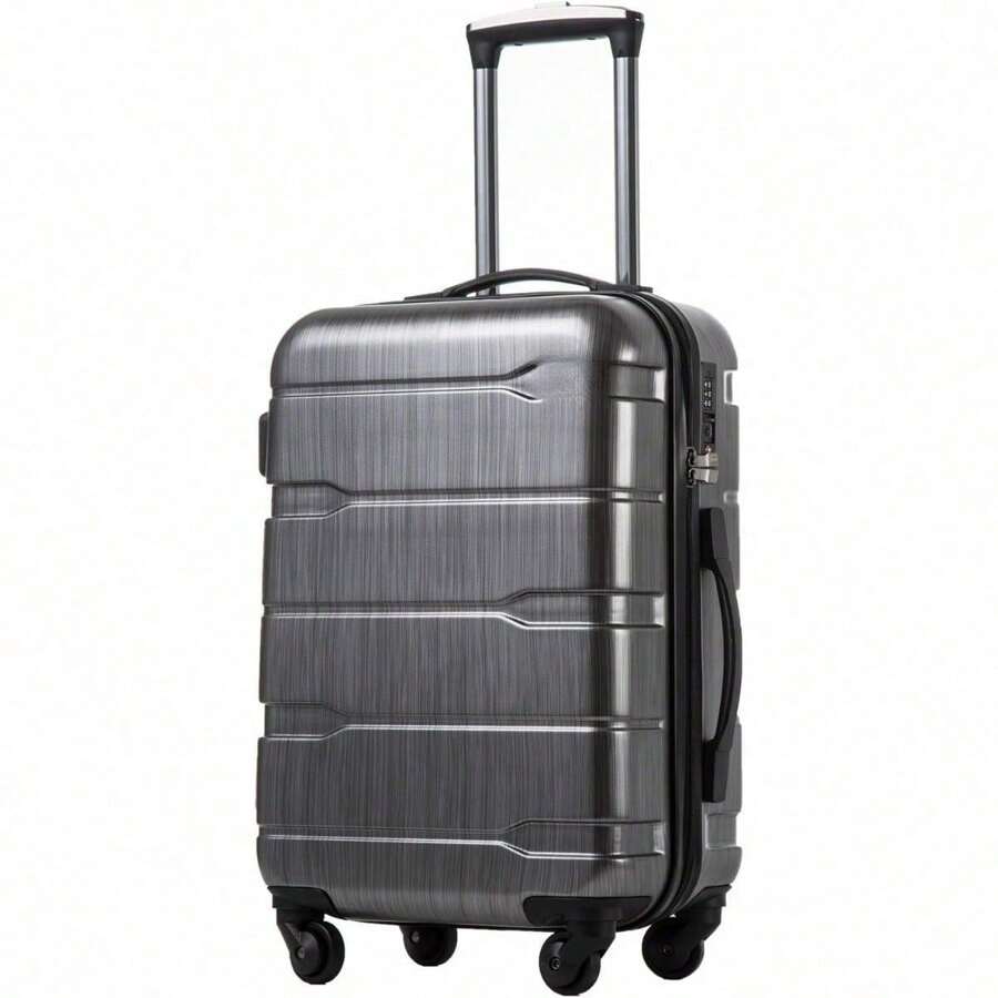 Expandable Spinner Suitcase With Built-In TSA Lock, PC+ABS Material ...