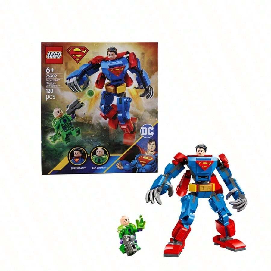 LEGO 76302 Super-Man Mecha Vs. Lexus Lose Superhero 2025 New Building ...