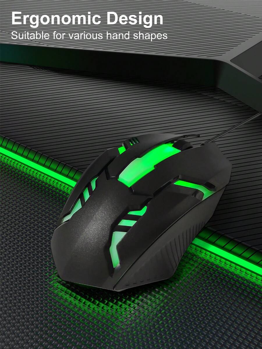 BK-20 Wired Mechanical Keyboard With Realistic Tactile Feel, Backlit ...