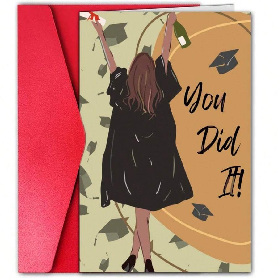 Graduation Card, Celebrating The Class Of 2025, Suitable For College ...