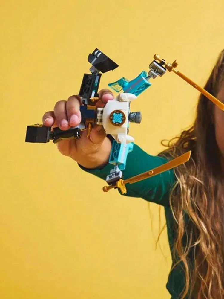 LEGO 71827 Awesome Battle Mecha Ninjago Series 2025 Novos brinquedos de ...