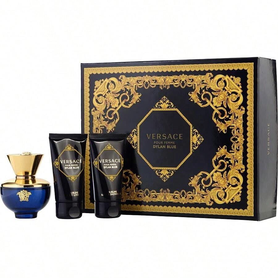 Versace Versace Dylan Blue Pour Femme Gift Set 3pc | SHEIN USA