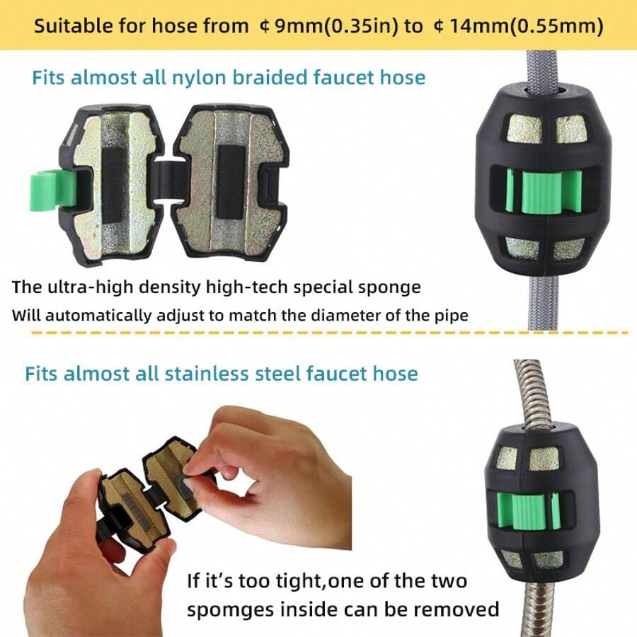 Kitchen Pull Down Faucet Replacement Parts, Woven Flexible Hose ...