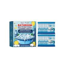 Jue-Fish Bathroom Cleaning Effervescent Tablet Bathroom Sink ...