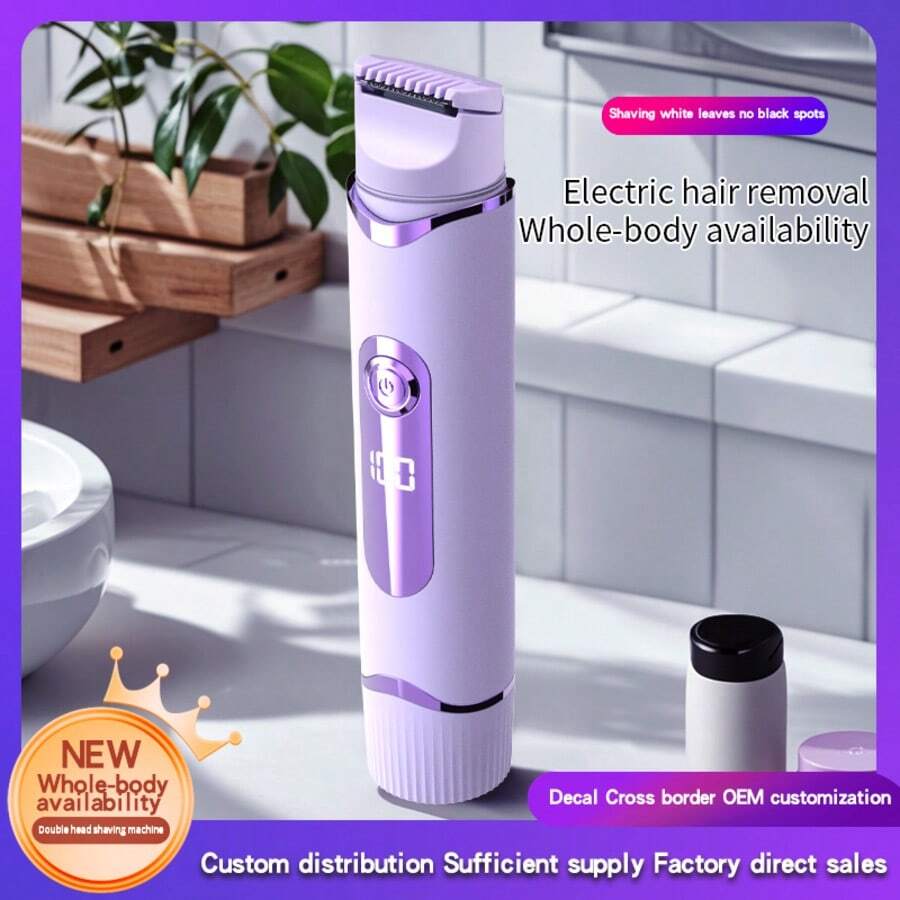 Electric Shaver For Private Parts: Double-Ended Hair Removal Knife For Men And Women, Private ...
