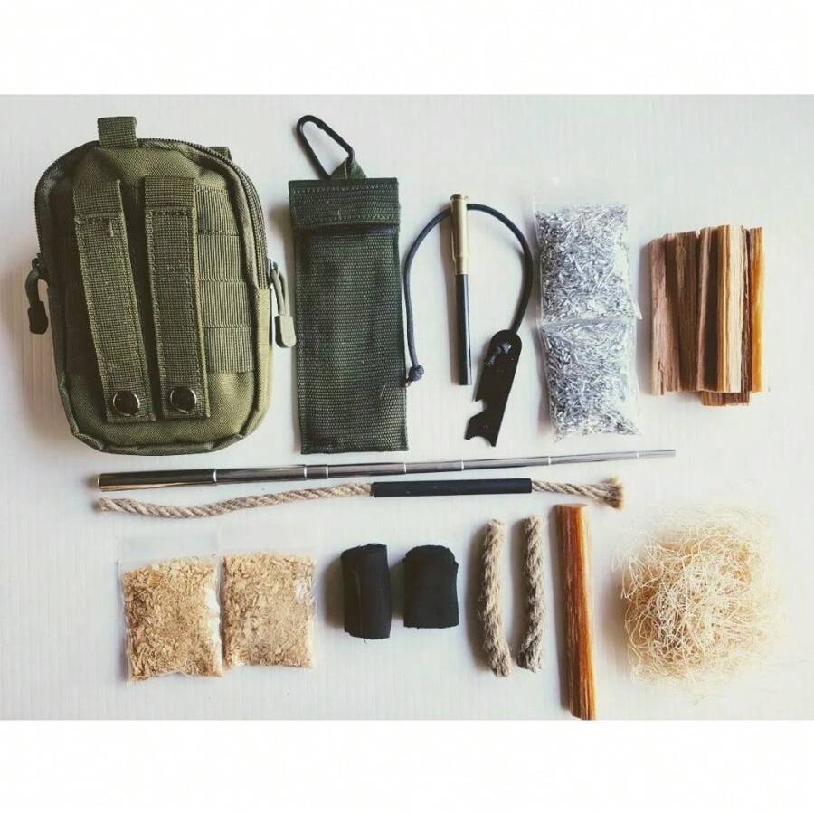 Kaeser Survival Fire Starting Kit For Emergency And Camping - Includes ...