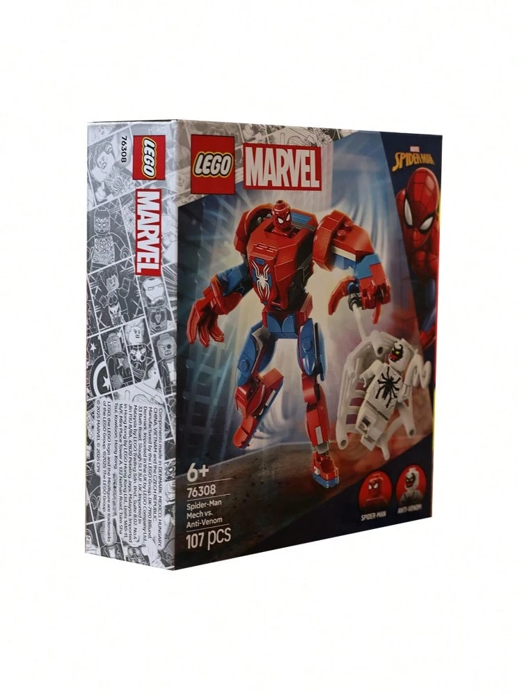 LEGO Lego 76308 Spider-Man Mecha Vs. Anti-Virus Marvel Series 2025 New ...