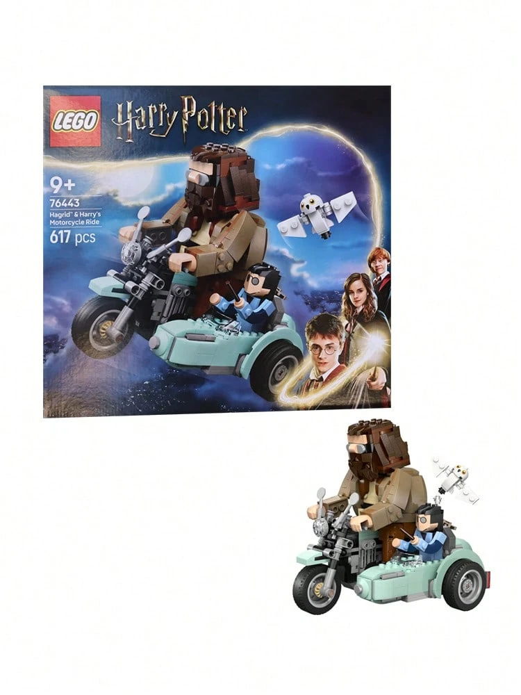 LEGO 76443 Hagrids And Harry's Motorcycle Journey Harry Potter Series ...