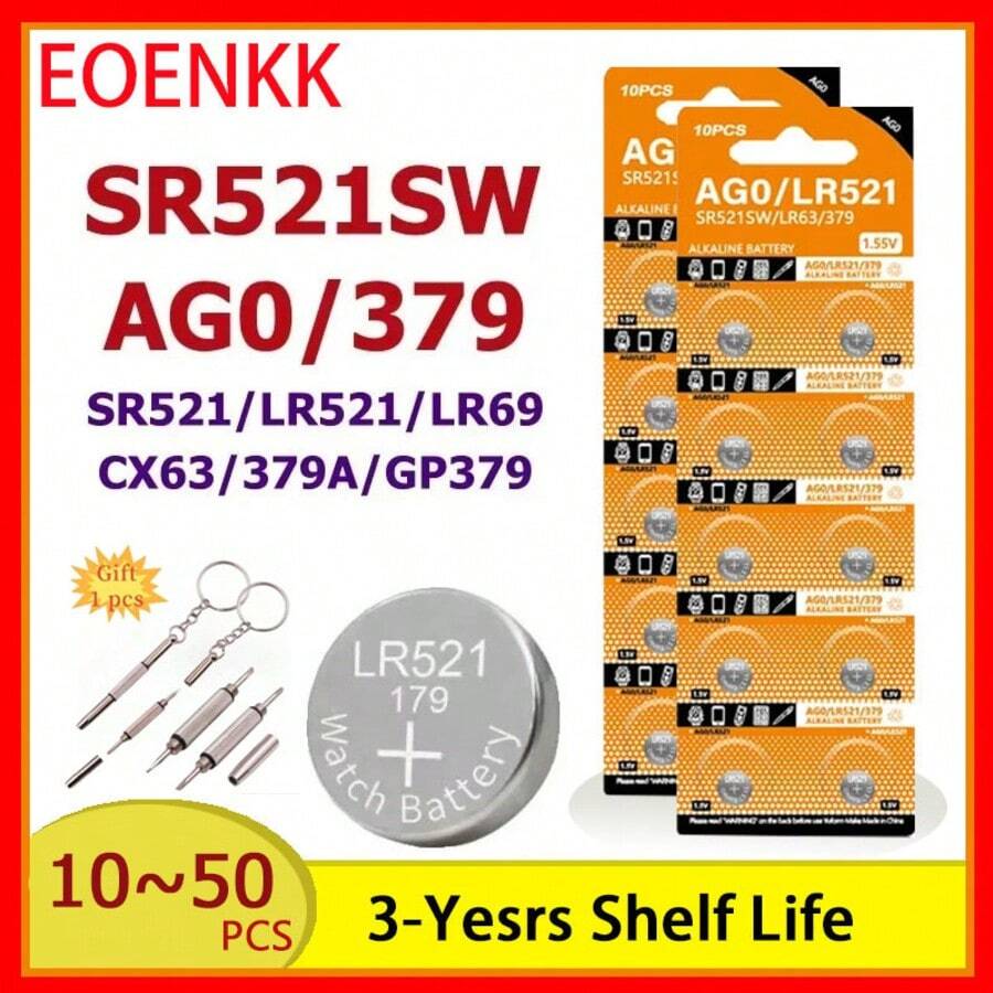Wysokiej jakości bateria AG4 LR626 1,55 V 10 ~ 50 sztuk alkaliczna bateria zegarkowa 377 SR626 ...