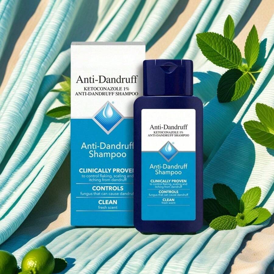 Anti-Dandruff Shampoo - Contains 1% Ketoconazole To Control Dandruff And Itching (7 Fl Oz ...