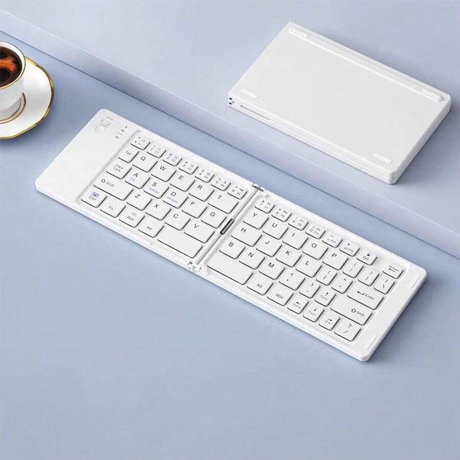 Mini Folding Three-Mode Bluetooth Keyboard 2.4G Wireless Portable ...