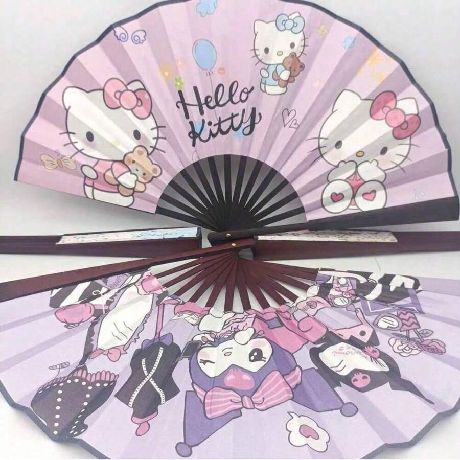 Sanrio 8-Inch Collectible Anime Fan - Portable Cooling Companion For ...