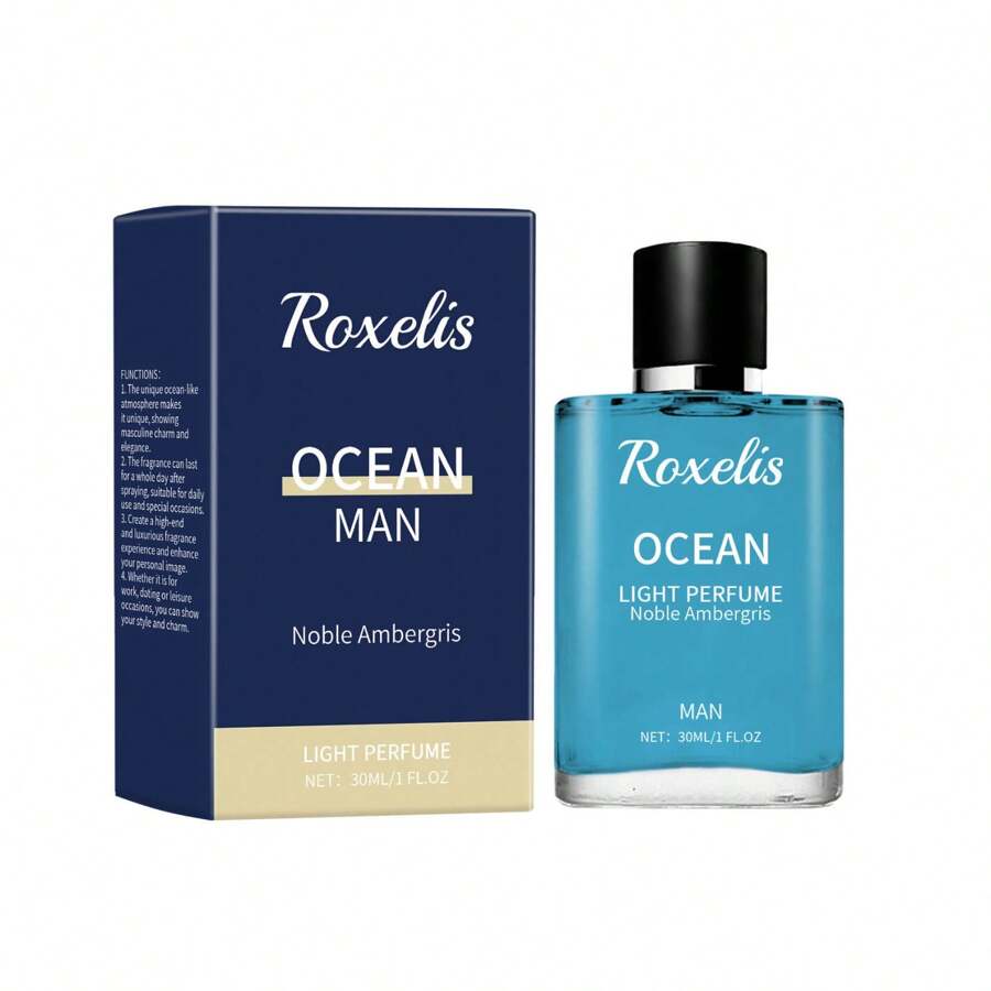 Ambergris Blue Ocean Perfume Men's Charm Atmosphere Permanent Light ...