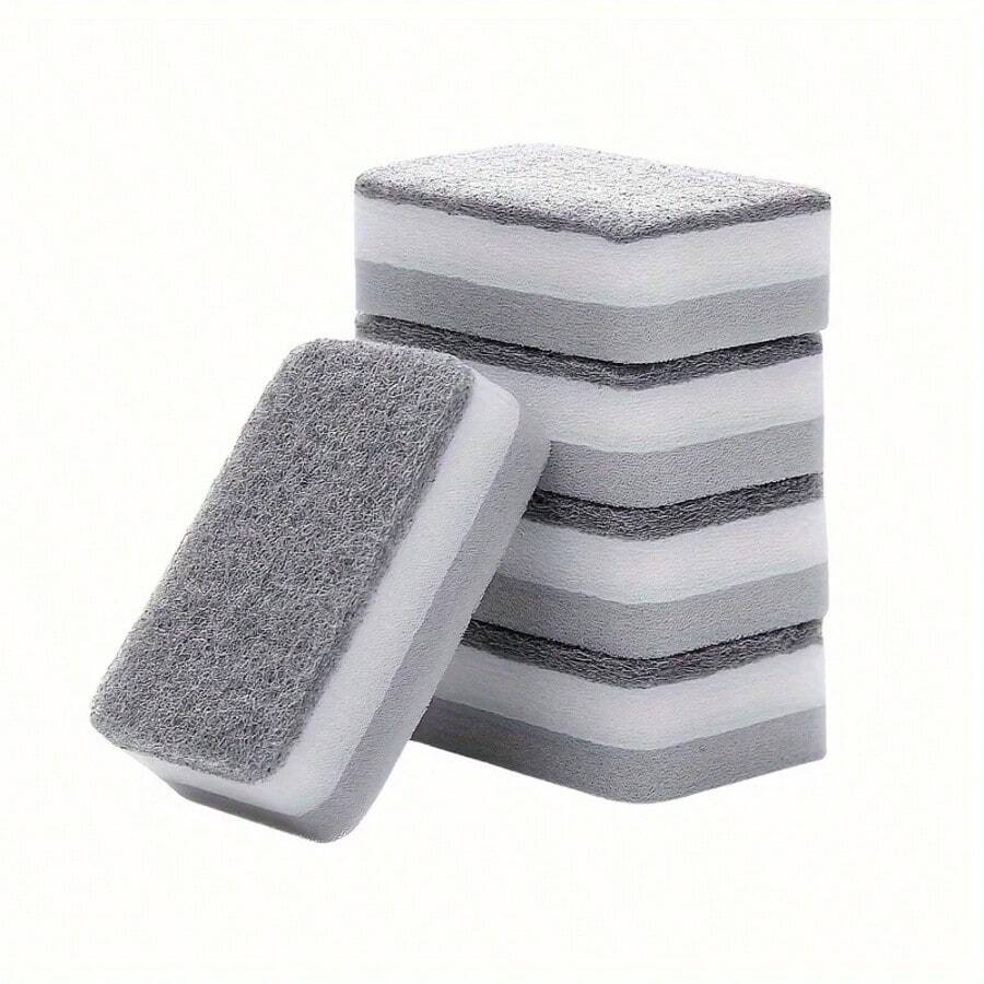 20 Pieces Of Sponges For Cleaning On Both Sides Pan Pot Cleaning And ...