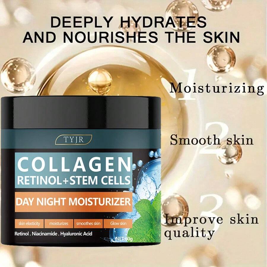 Water ice levin Collagen & Retinol Moisturizing Cream - Enhances ...