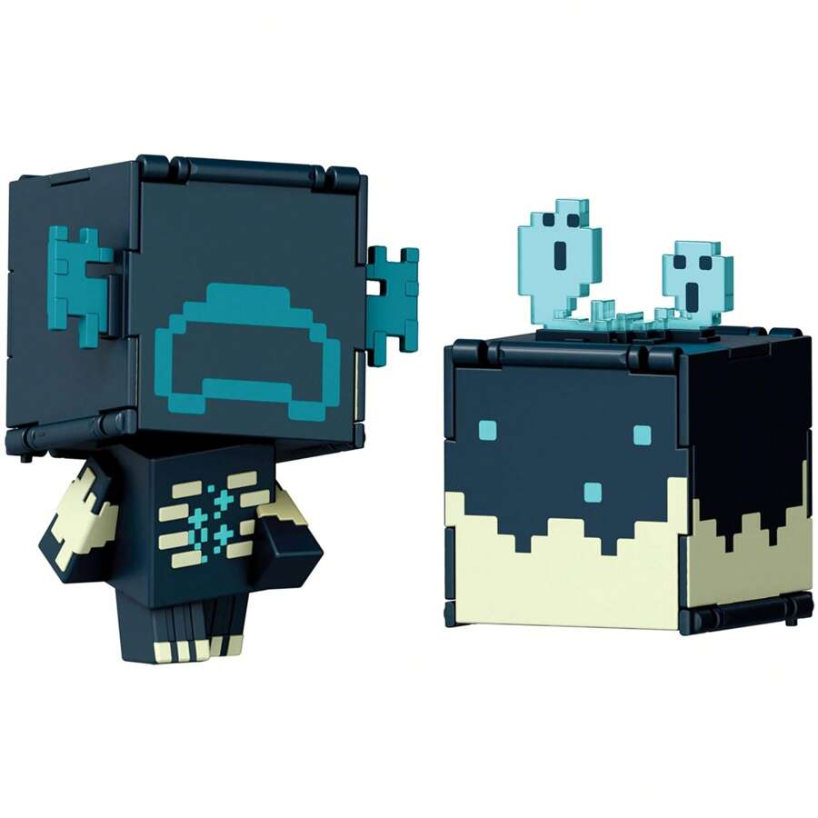 Mattel Figurines Minecraft Flippin 'Figurines avec Fidget Play 2-en-1 ...