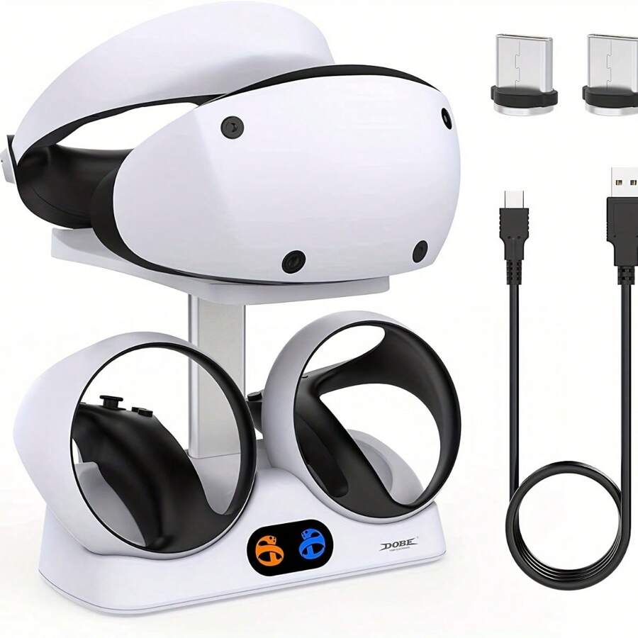 Charging Station Base For PSVR2 Controller VR Headset Display Stand ...