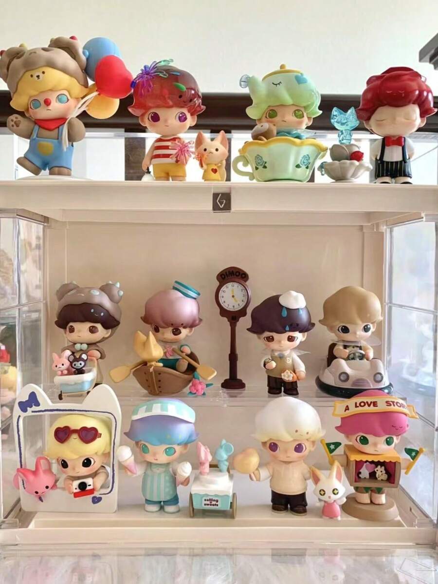 Bubbles DIMOO Blind Box Figurine, Cute Japanese Style Dating Series ...
