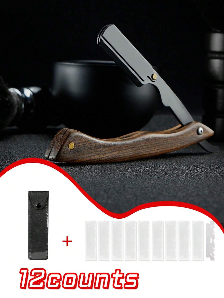 Professional Classic Straight Edge Shaving Razor, Used For Close Range ...