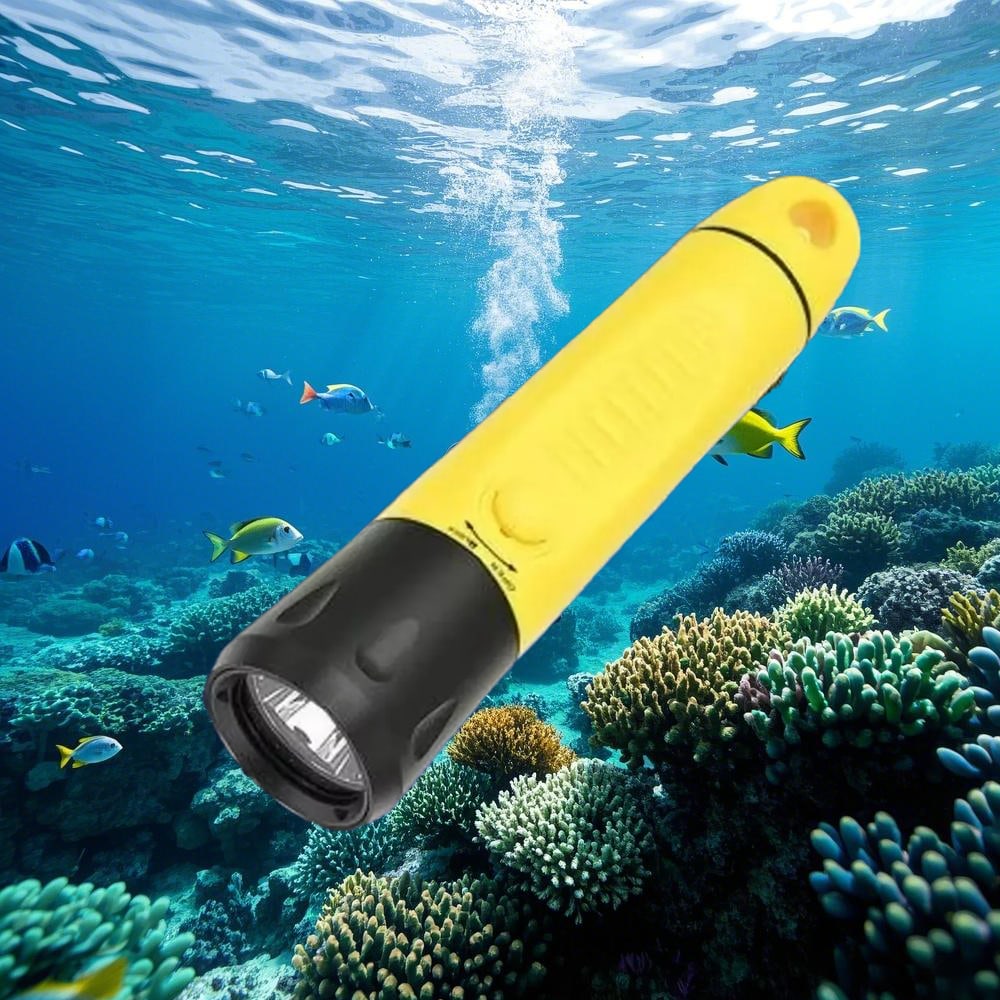 Extra Large Waterproof Flashlight With Multiple Brightness Levels, Lockable, With Lanyard, Long ...