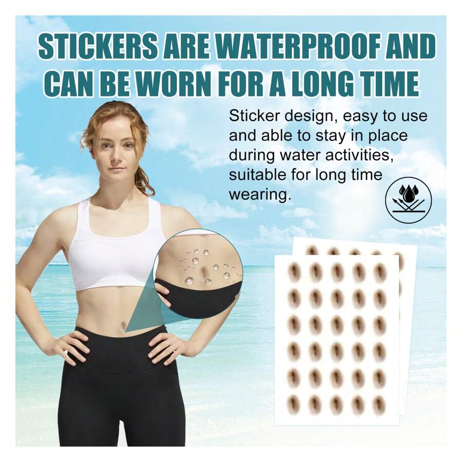 Ped-Up Belly Button Sticker, Height Beauty Body Emulates Waterproof ...