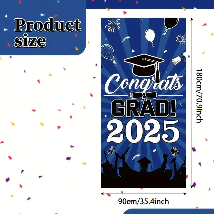 Class Of 2025 Light Blue Graduation Decorations 2025 Class Of 2025 ...
