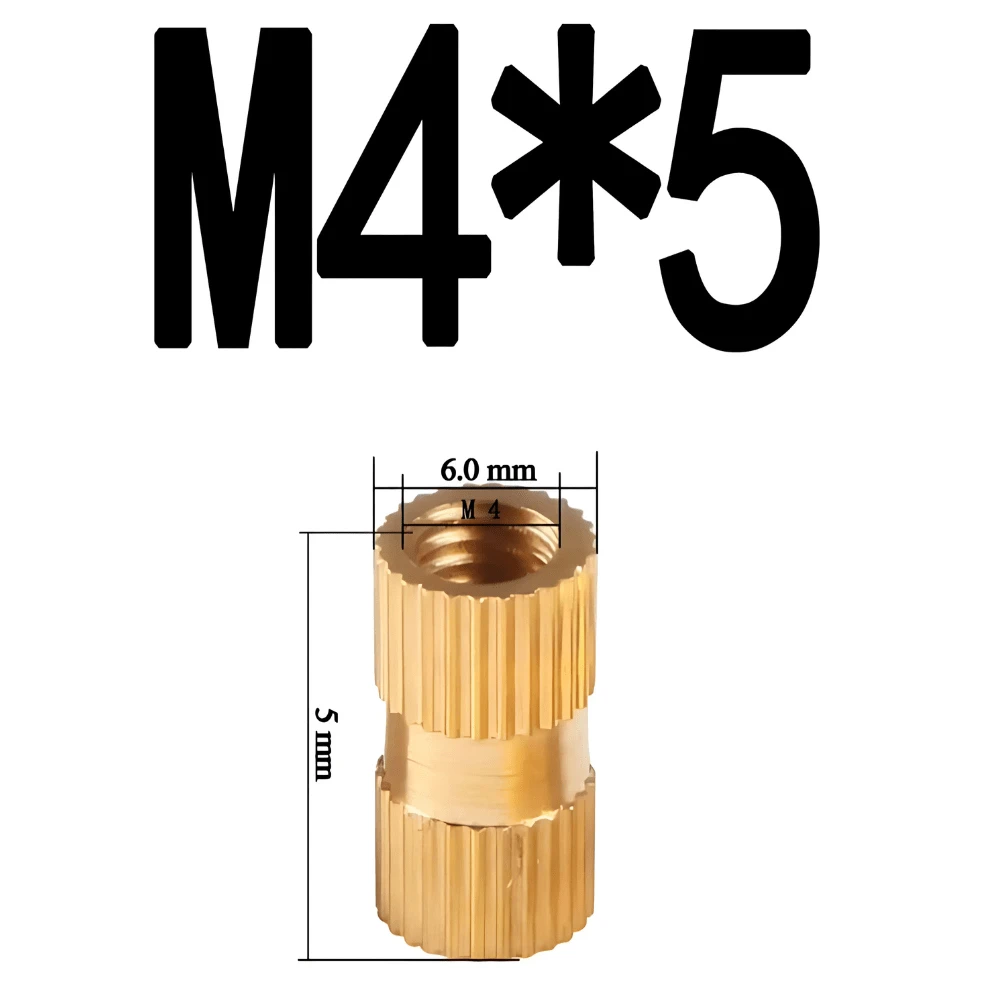30 Inserto Metálico De Rosca M4 Impressões 3d - M4 | SHEIN Brasil