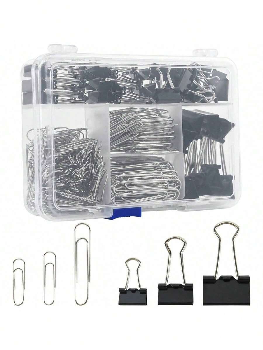 500pcs Paper Clips In Various Styles And Sizes, Very Beautiful ...