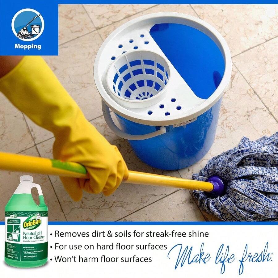 OdoBan Professional Series Neutral PH No Rinse Floor Cleaner ...