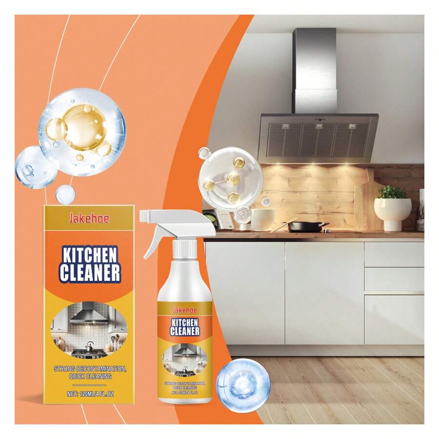 Kitchen Grease Cleaner Kitchen Hood Cooktop Grease Cleaner Multi-Effect ...