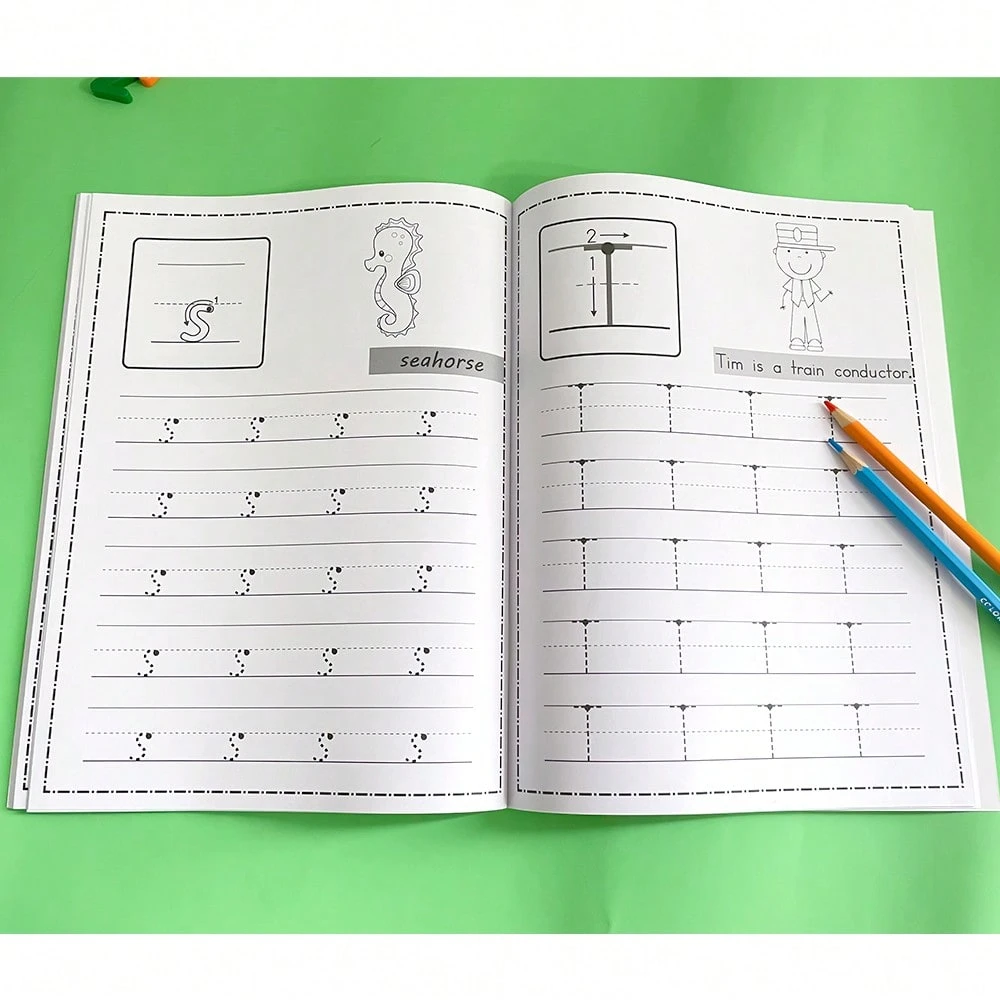 Cahier de traçage des lettres ABC de 52 pages pour les enfants de 3 à 6 ...