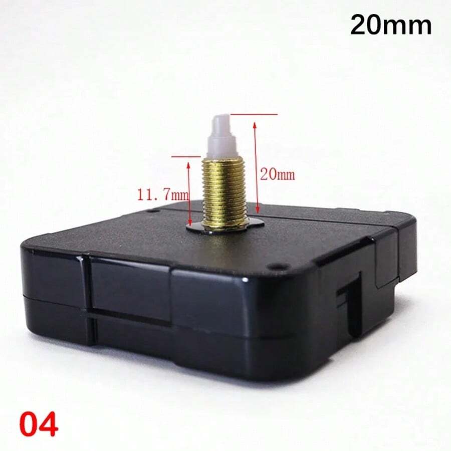 Long Shaft Length Wall Clock Movement Silent Diy Quartz Clocks ...