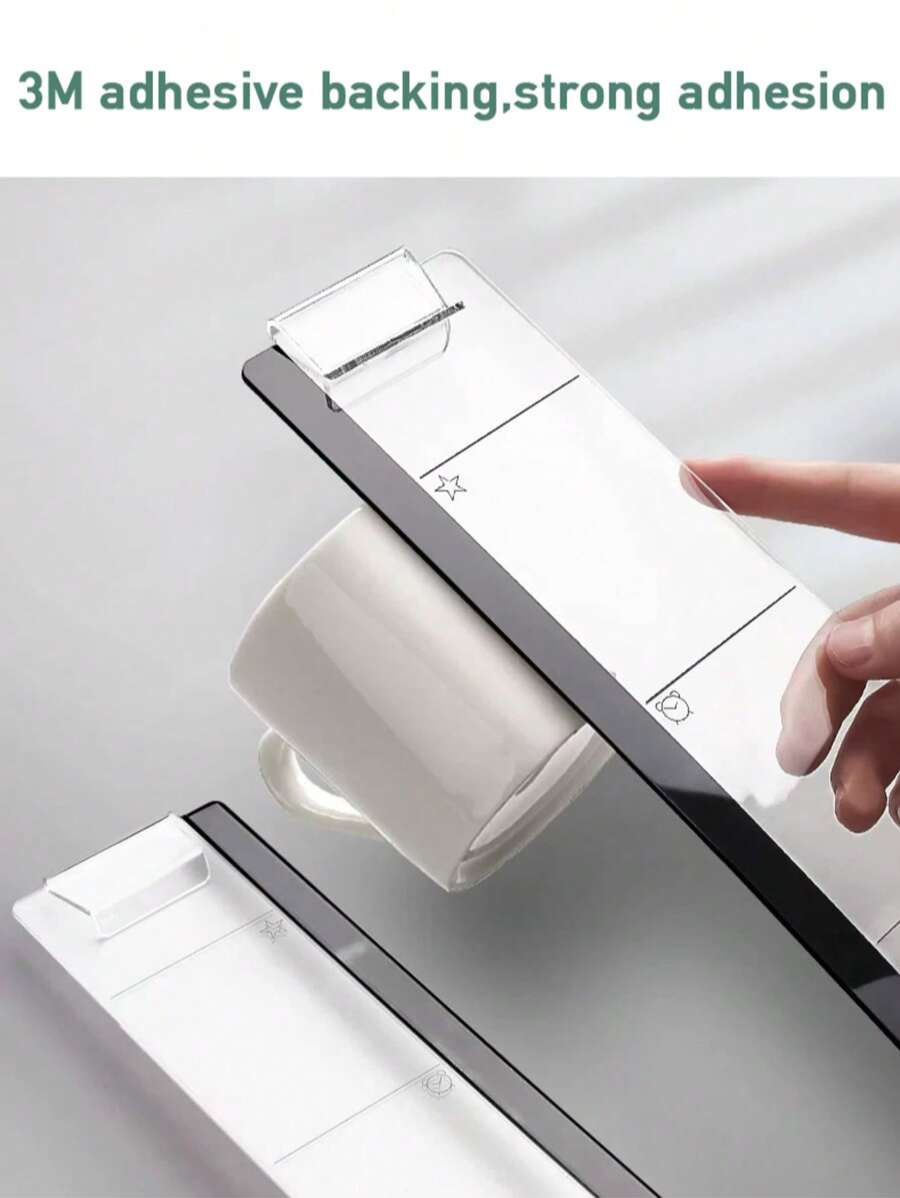 Acrylic Computer Message Board Display Screen Side Sticky Note Pad Memo ...