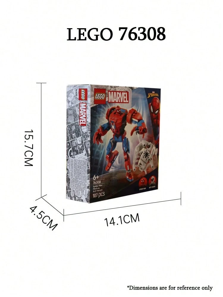 LEGO Lego 76308 Mecha vs. Série de Anti-Vírus 2025 Novo Conjunto de ...