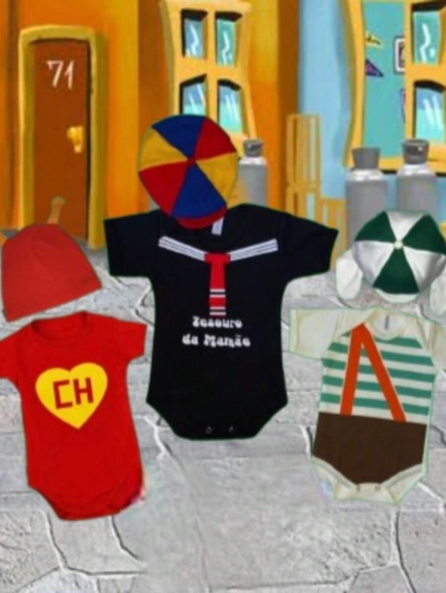 Chaves, Chiquinha, Kiko Themed Bodysuit Monthly Bory Bori Bory Fantasy ...