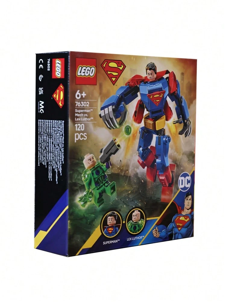 LEGO 76302 סופר-מן Mecha Vs. לקסוס מאבדת גיבור-על 2025 אבני בניין חדשות ...