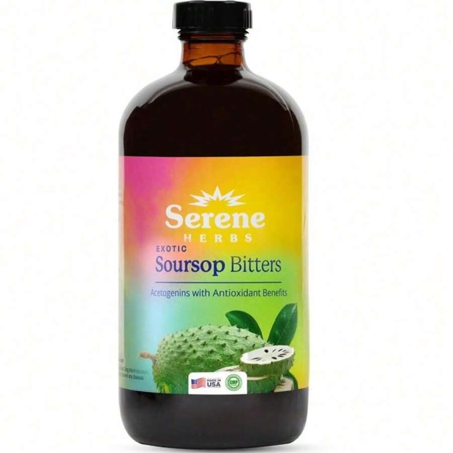 Serene Herbs: Soursop Bitters Liquid With Soursop, Sea Moss, Black Seed ...