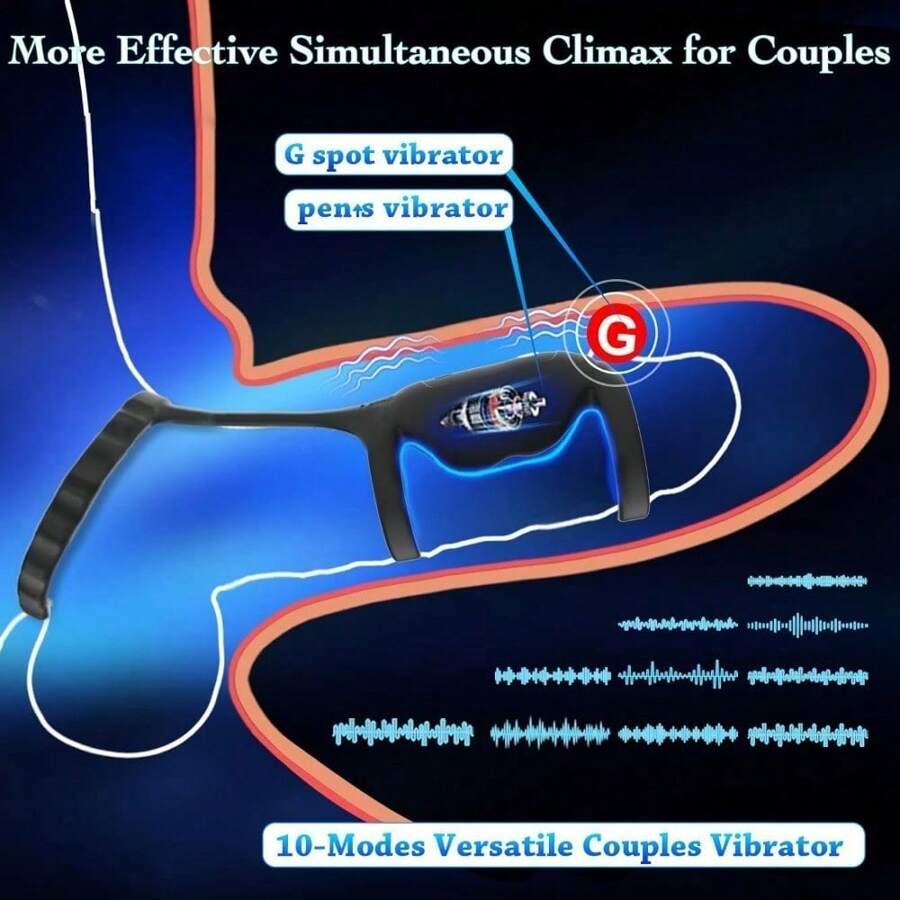 Vibrating Cock Ring For Penis & Testicles - G-Spot Stimulation ... Vibrating Cock Ring For Penis & Testicles - G-Spot Stimulation ...