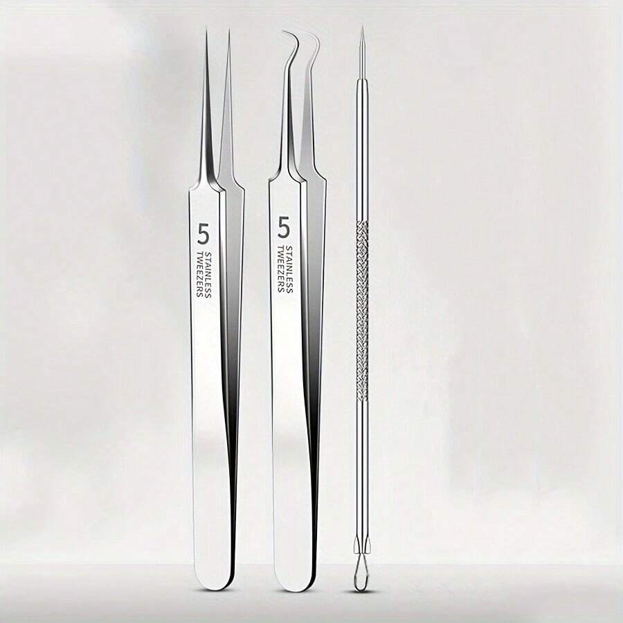 Stainless Steel Odorless Acne Extractor Tool, Blackhead And Blemish ...