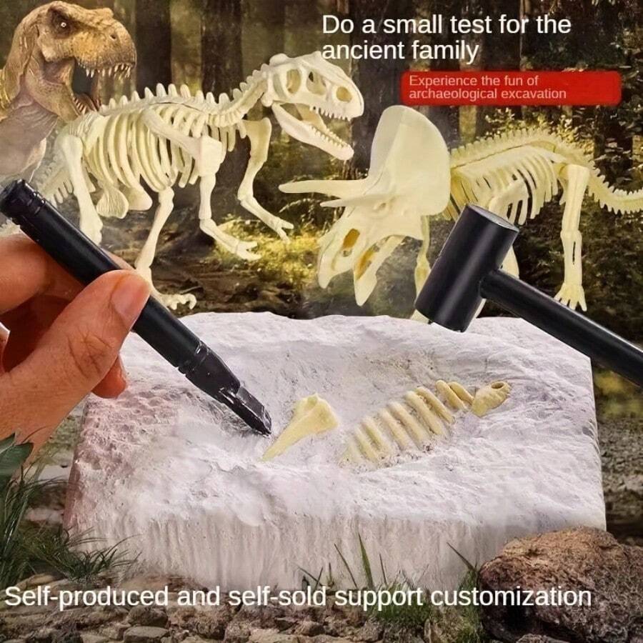 Dinosaur Fossil Excavation And Assembly Kit - Dinosaur Rex And ...