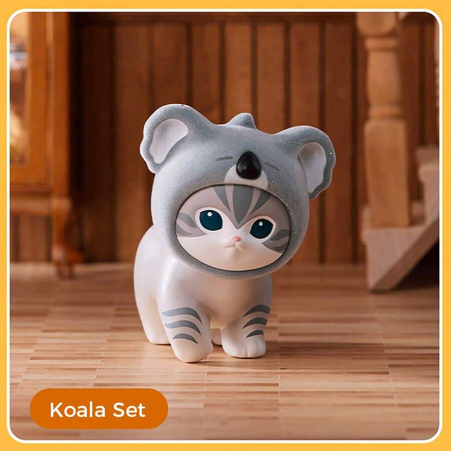 Miniso MINISO Cat For Sandy Series Furry Party Blind Box Figurines ...