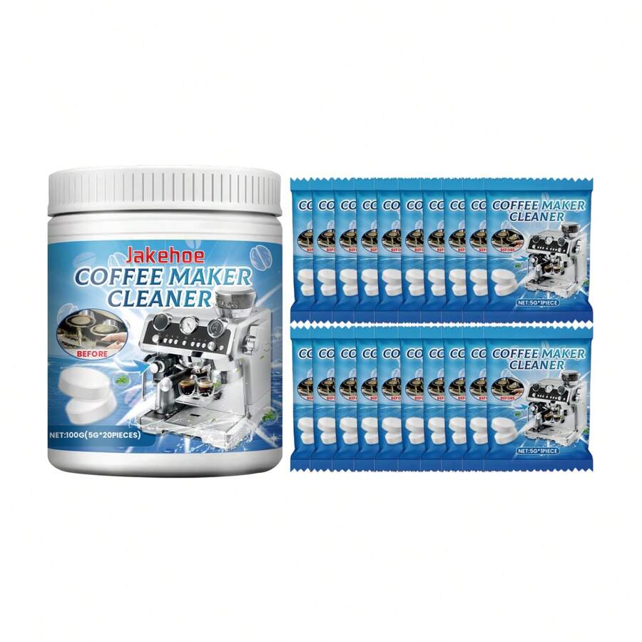 Coffee Machine Cleaning Tablets, Filter Flushing Bubble Head Pipeline ...
